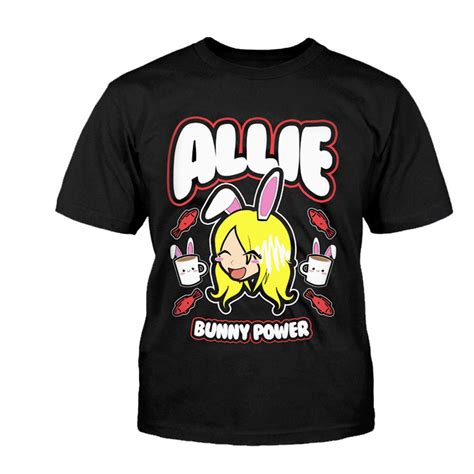 Demon Bunny Allie Bunny Power T Shirt Uk