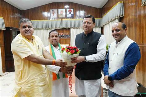 Former Congress Candidate And Ex Mlas Son Ranjit Das Joins Bjp Pioneer Edge Uttarakhand News