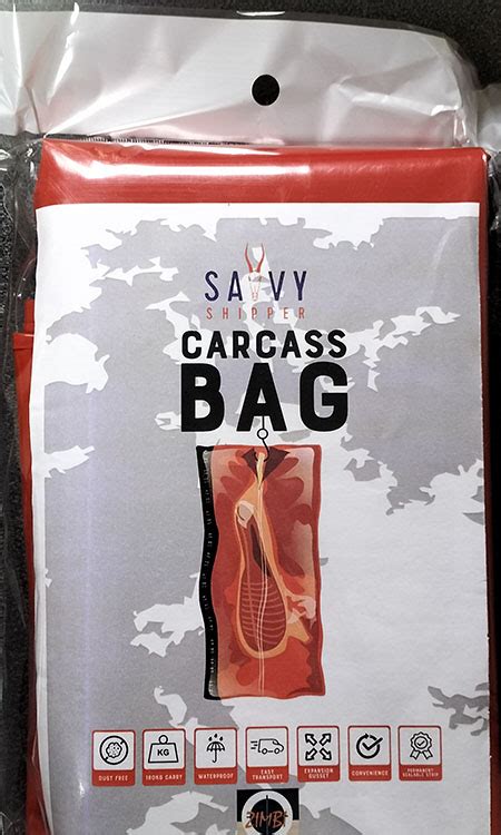 Savvy Shipper Carcass Bag Zimbi