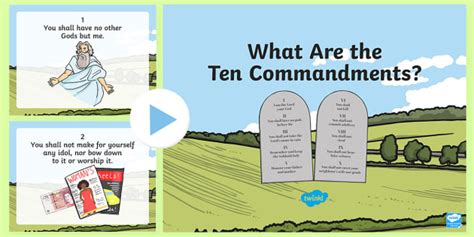 Ten Commandments Powerpoints Uk