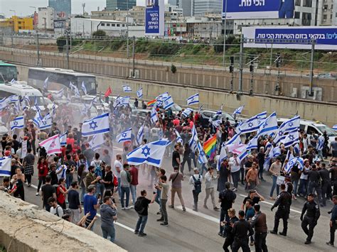 Israelis Block Streets In Anti Government ‘day Of Shutdown News Al