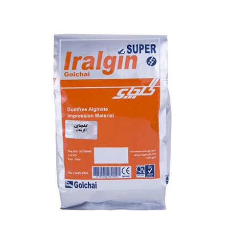 قیمت و خرید مجموعه قالب گیری گلچای مدل آلژینات ایرآلژین سوپر