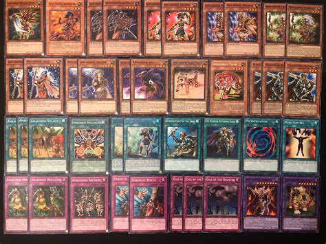 Yugioh Custom Amazoness Deck Etsy