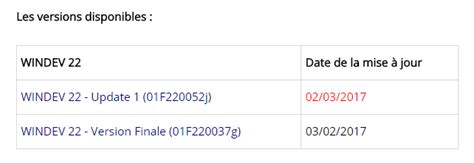 Nouvelle Version Update 1 De Windev Webdev Et Windev Mobile 22 52j Pc Soft Blogs