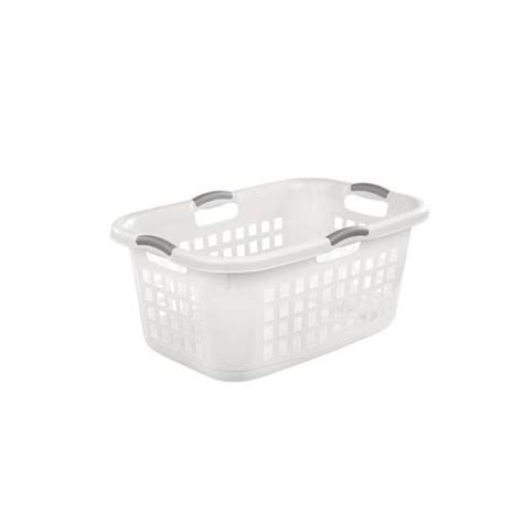 Mays Sterlite Laundy Basket 12 X 27 X 19 In White 1 Each 764 12168006