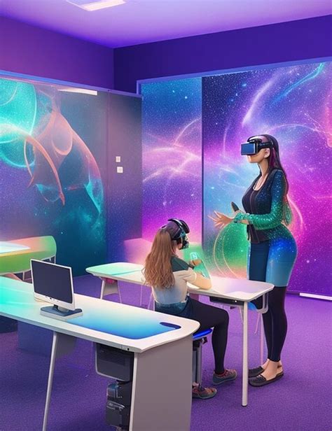 Premium Ai Image Learning To Reimagine With Holographic Classrooms And Integrated Virtual Reality