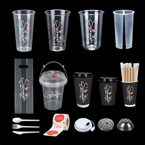 Custom Printed Bubble Tea Takeout Packaging Lokyo