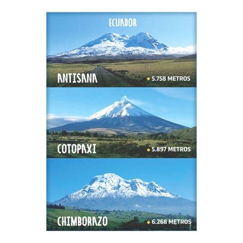 Vol 1 Magneto Metálico Rectangular Ecuasouvenir