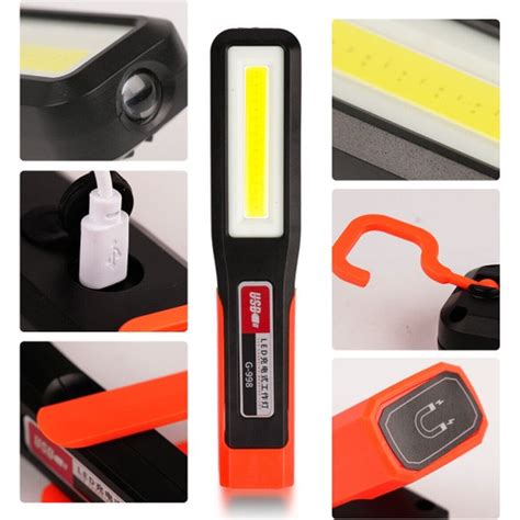 Tarez G 998 Mıknatıslı Tamirci El Feneri Xpe Cob Led Şarjlı Fiyatı