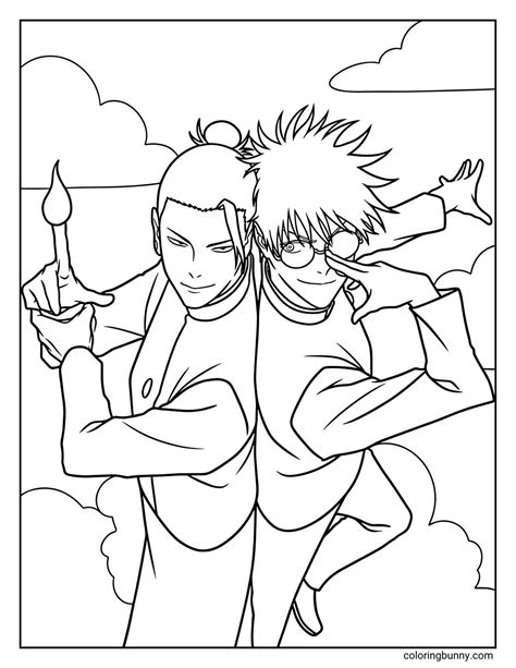 Jujutsu Kaisen Coloring Pages 20 Free Printable Pdfs