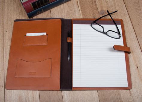 Leather Binders Buy Personalized Leather Portfolios Padfolios