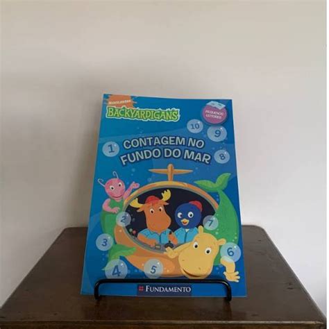 Livro Novo Ed Fundamento Backyardigans Contagem No Fundo Do Mar Shopee Brasil