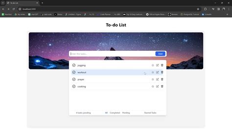 introducing my react application todo list task addition editing