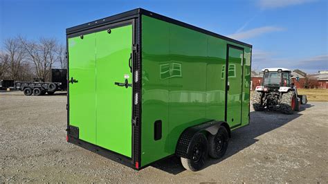 New 2024 Rock Solid Cargo 7x14x7 Cargo Enclosed Trailer 080 Polycore Dalton Ohio