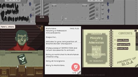 Papers Please Presskit