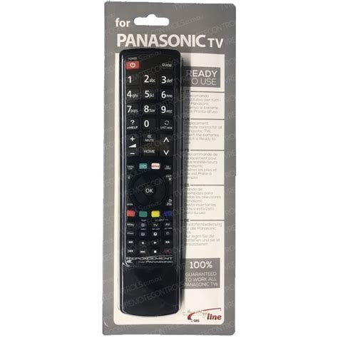 Replacement Universal Panasonic Tv Remote Control Suits All Panasonic