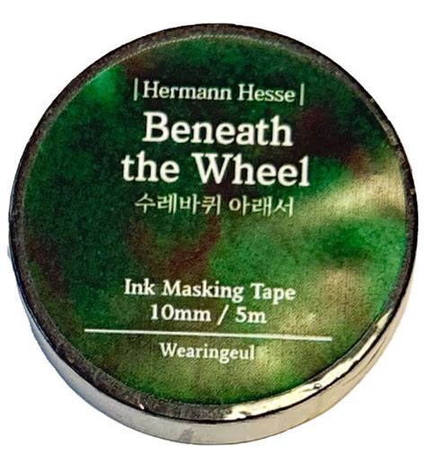 Wearingeul Literary Masking Tape Bullet Journal Washi Tape Pen Chalet