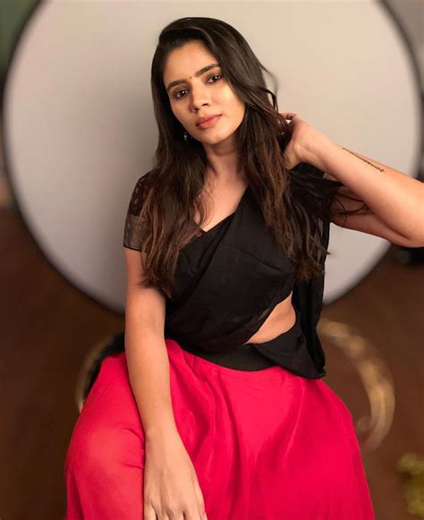 Soundariya Nanjundan In Half Saree Photos South Indian Actress