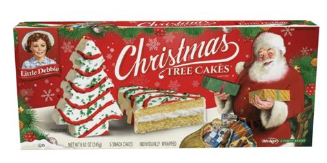 Little Debbie Christmas Tree Cakes Vanilla Pack Of 2 Boxes 5 Count