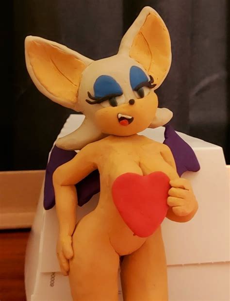 Rule 34 1girls 3d 3d Model Clay Medium Covering Breasts Female