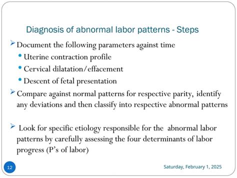 Abnormal Labor And With Good Intervention Ppt