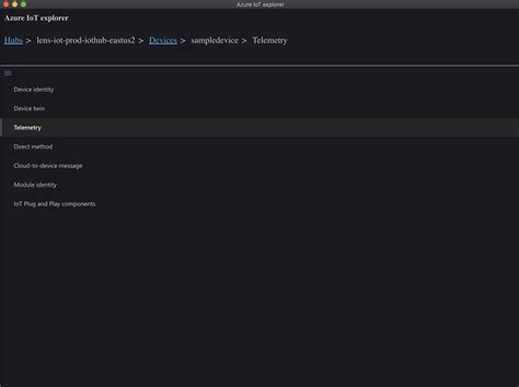 Add Support For Viewing Telemetry Routed To A Custom Endpoint · Issue