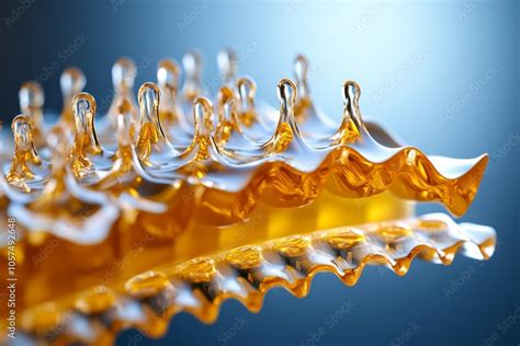 High Definition Cross Section Of Hair Follicle With Dermal Papilla And