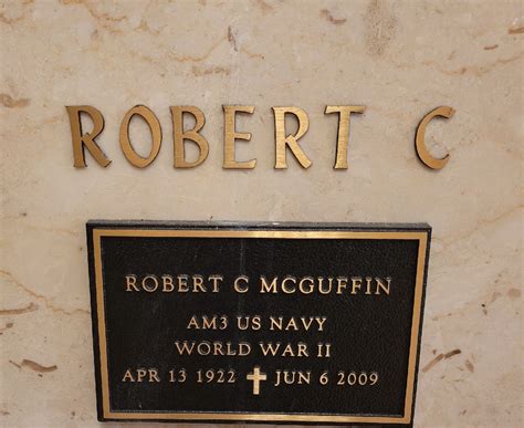 Robert Clemens Mcguffin 1922 2009 Mémorial Find A Grave
