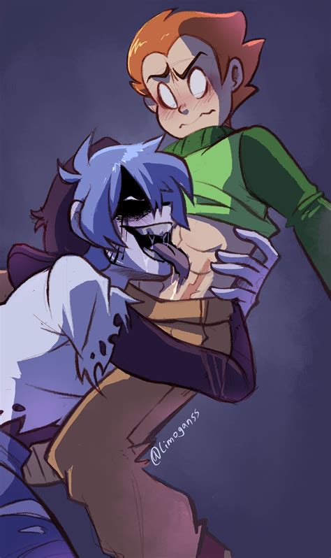 Rule 34 2boys Arms Wrapped Around Partner Blue Hair Clothing Friday