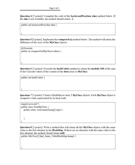 Solved Page 2 Of 3 Class Design Project You Are Given The