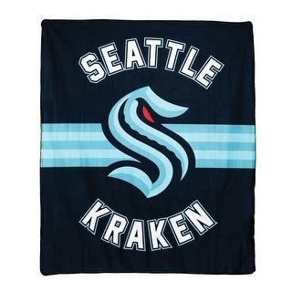 Calhoun Seattle Kraken Blanket Nhl Team Plush Throw Blanket Multi Bed Bath And Beyond 35610776