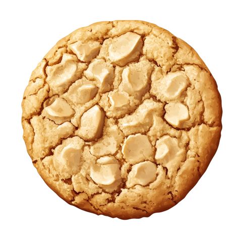 Delicious Cookie Featuring Rich Textures And Soft Edges On A