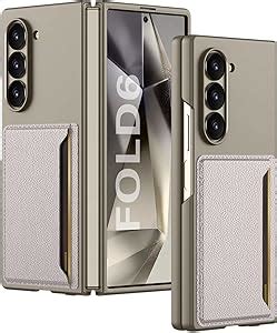 Amazon Com Shieid Galaxy Z Fold Wallet Case Ultra Thin Leather Case With Card Slots