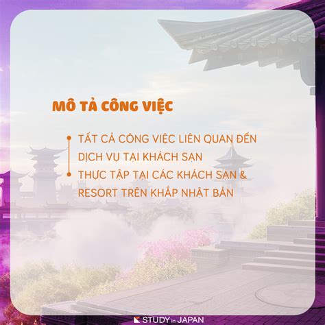 CHƯƠNG TRÌNH INTERNSHIP TẠI NHẬT NĂM STUDY in JAPAN