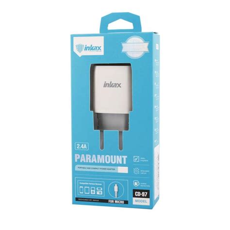 Chargeur Inkax 2 4a Micro Usb Tunewtec Tunisie