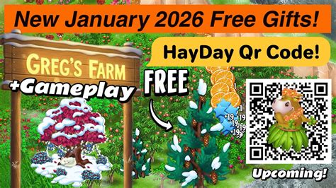 Hay Day Qr Code 2026🎁 New Tree And Decoration Unlock 🌲 Gregs Ts