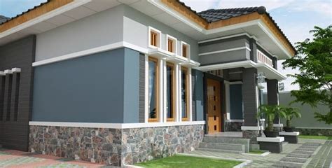√ 22 Warna Cat Eksterior Rumah Simple Elegan Paling Favorit