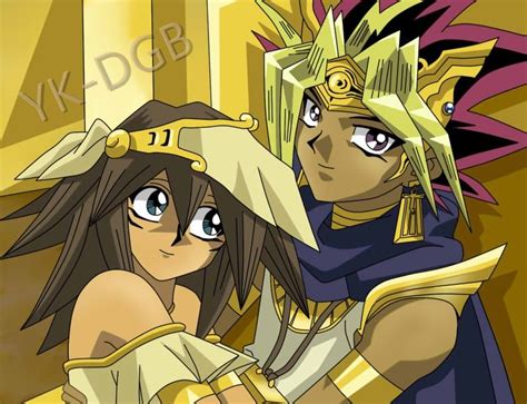 Atem X Mana By Yk Dgb On Deviantart Parejas De Anime Imagenes De