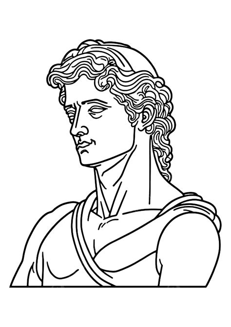 Apollo Greek God Easy Drawings