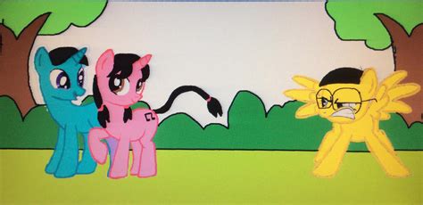 Doraemon Mlp Nobita Furious At What Hes Seeing By Doraemon Suneo On