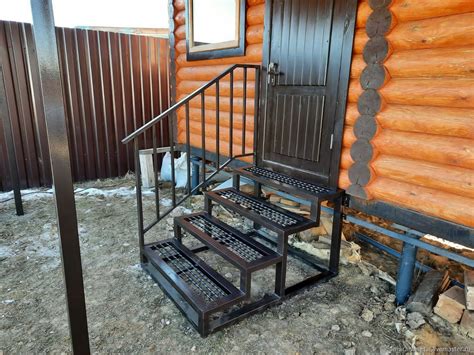 Металлическая приставная лестница купить в интернет-магазине Ярмарка ...