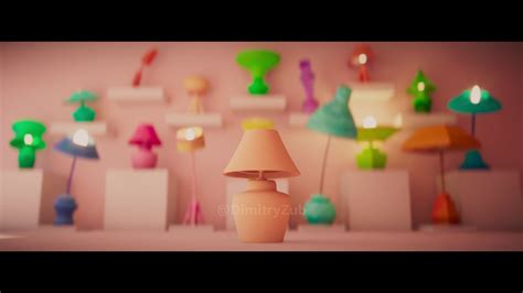 Procedural Stylized Lamp Houdini R 3dmodeling