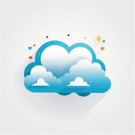 Cloud Icon Premium Ai Generated Image