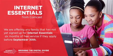 Comcast Extends Internet Essentials Six Months Free Service Promotion