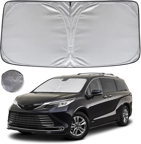 Kayzt Windshield Sun Shade For 2021 2025 2026 Toyota Sienna