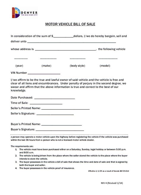Car Bill Of Sale Pdf Printable Template As Is Bill Of Sale