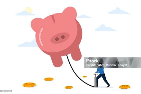 부와 번영 개념 저축 또는 투자의 성장 돈 또는 재정적 저축 부의 구축 소득 또는 소득의 증가 소득 또는 이익 평면 벡터 그림 독립에 대한 스톡 벡터 아트 및 기타 이미지