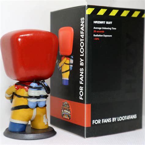 Rust Game Figurine Hazmat Suit Merch For Fans Collectible Rust Figure Handmade Merchandise
