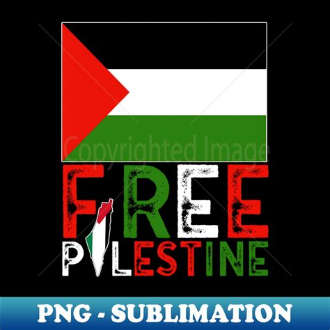 Free Palestine Flag Arabic Free Gaza Palestinian Flag Vint Inspire
