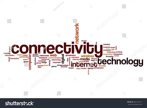Connectivity Word Cloud Stock Illustration 466137521 Shutterstock